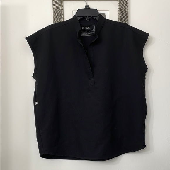 Figs | Tops | Figs Black Tank Scrubs Top | Poshmark
